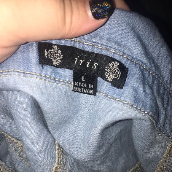 iris | Jackets & Coats | Iris Jean Jacket | Poshmark